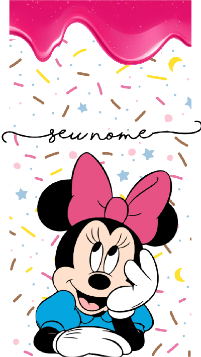 Minnie Confetes - Seu Nome